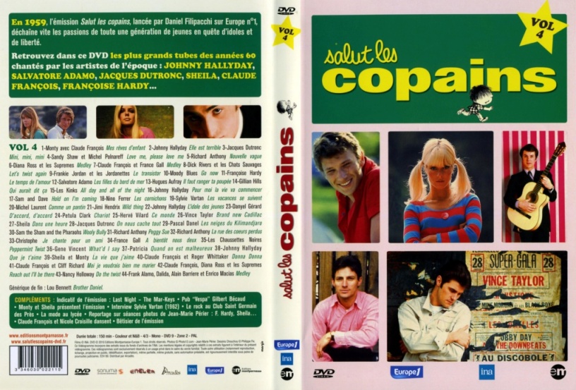 Johnny Hallyday Le Web Les DVD de Johnny Hallyday Salut les copains