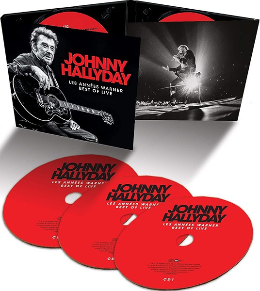 Johnny Hallyday - CD Les années Warner Best of live Warner 0190295 425807
